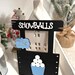 Snowman Tier Tray Wonder 3D Mini Signs Snowball Stand - Etsy
