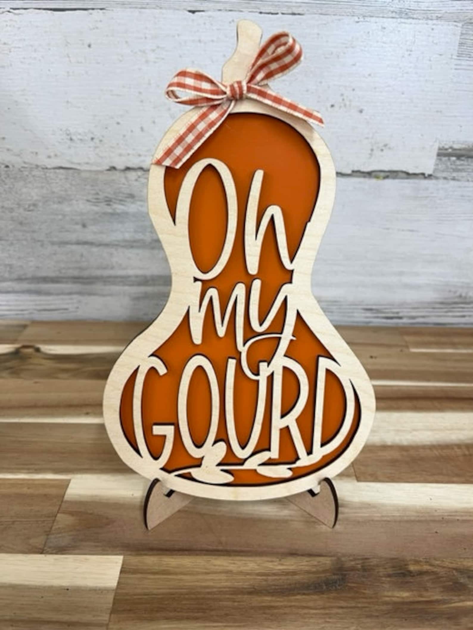Oh My Gourd - Fall Signs - Fall Decor- Thanksgiving Decor - Shelf ...