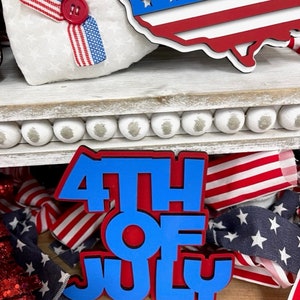 United We Stand Mini Signs - 4th of July - USA Flag - Sweet Land of ...