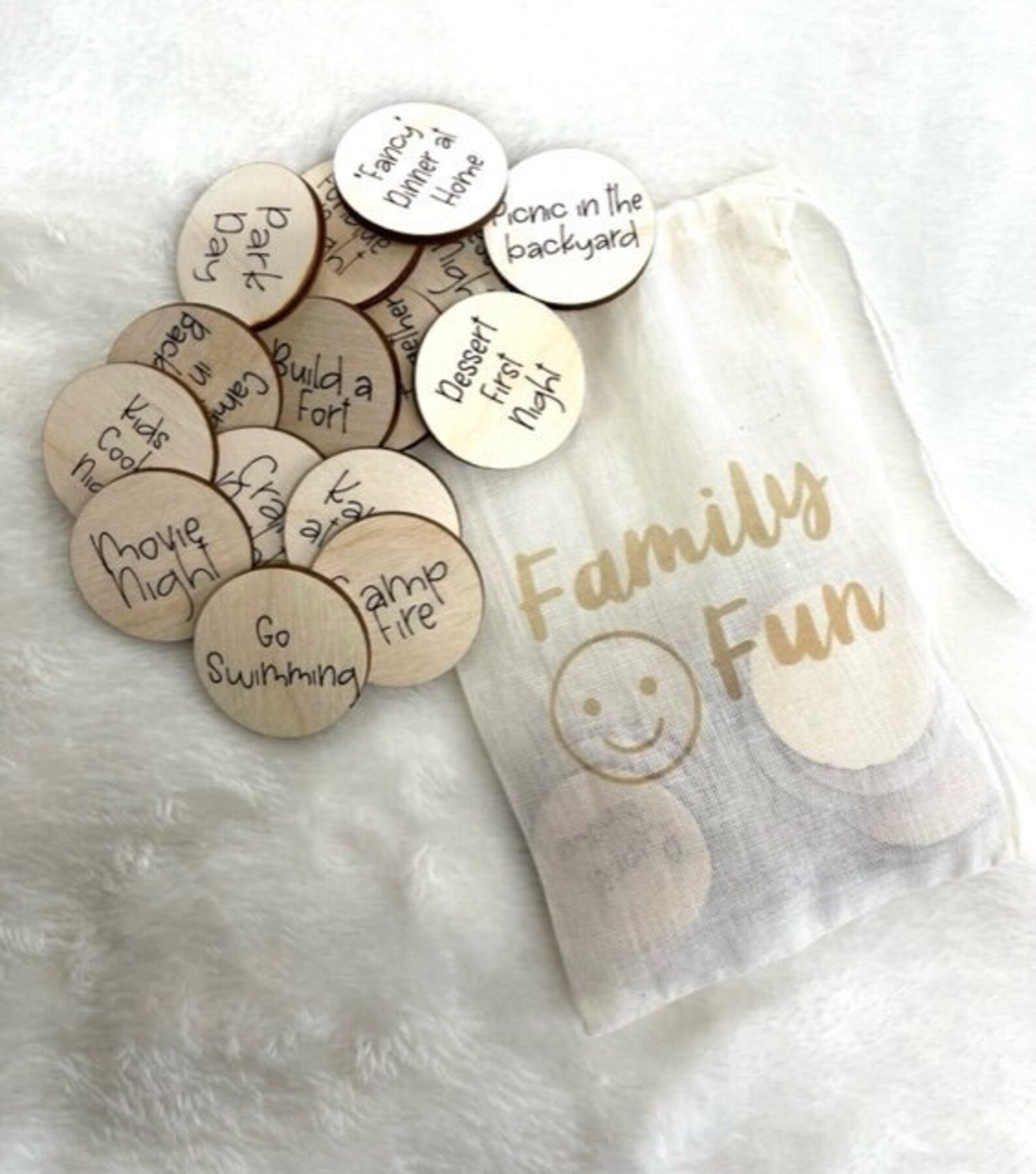 Family Fun Activity Tokens Family Adventure Tokens Family - Etsy
