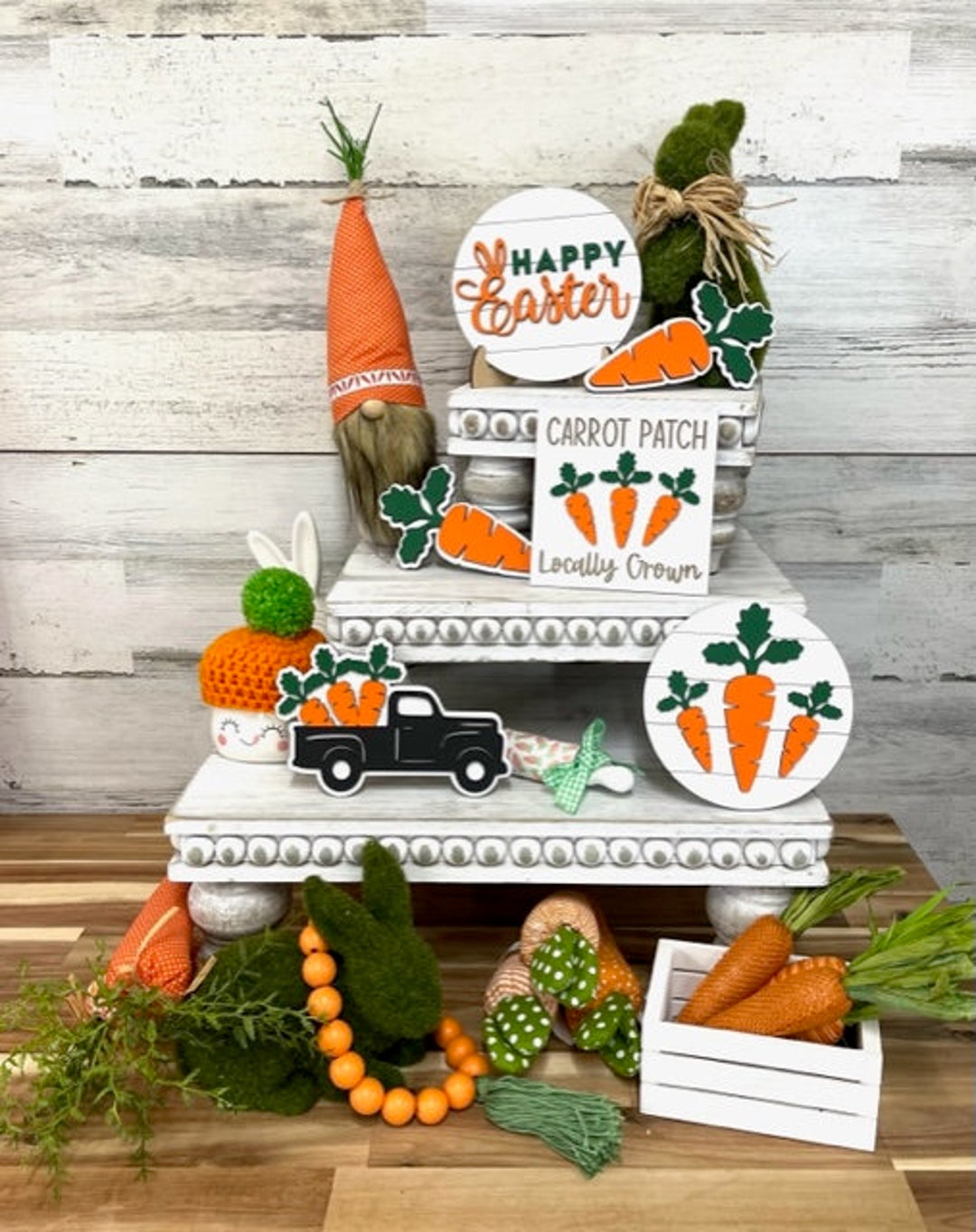 Happy Easter Mini Signs carrot Patch Happy Easter Carrot-carrot Truck ...