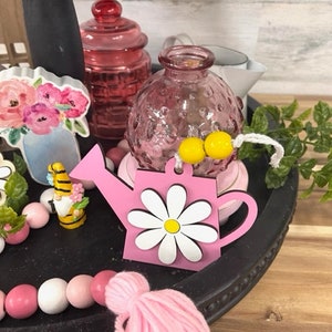 Daisy Tier Tray-fresh Picked Daisies 3D Mini Signs-daisy Decor-sunshine ...