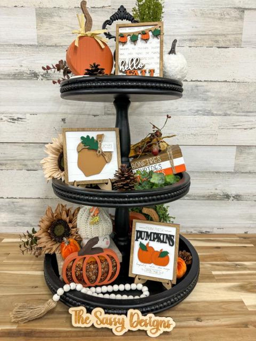 Hello Fall Words Minis - Acorn - Hello Fall - Farm Fresh Pumpkins ...