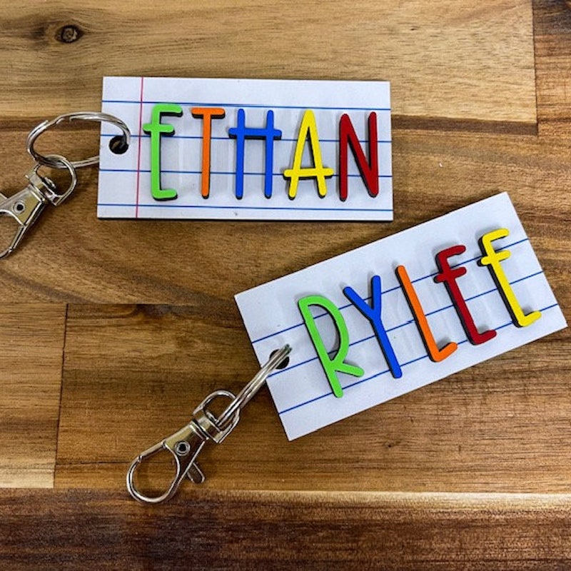 Backpack Keychains - Etsy