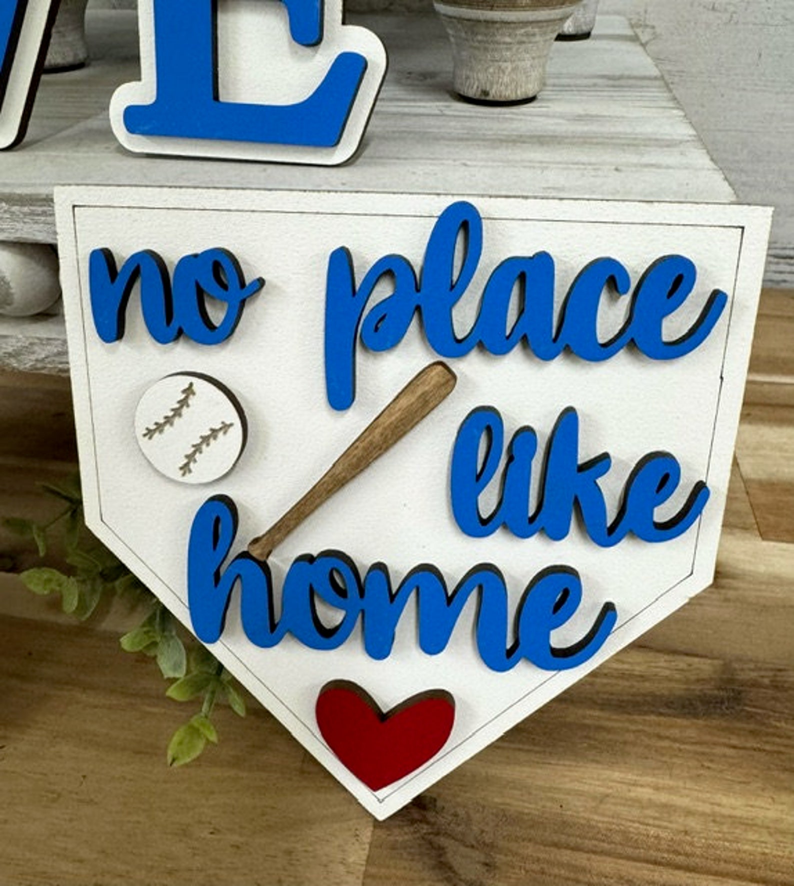 Baseball Mini Signs - Sports Decor - Hey Batter Batter - Love Baseball ...