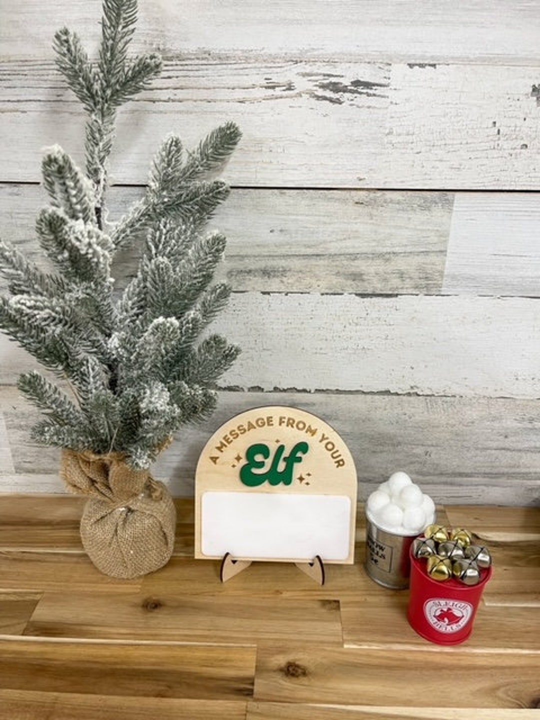 Elf Message Board - Elf Decor - Elf Dry Erase Message Board- Elf ...