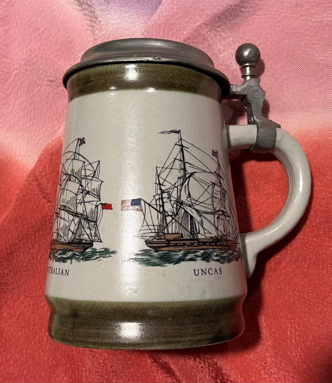 Vintage German Marzi & Remy Beer Stein With Lid - Etsy