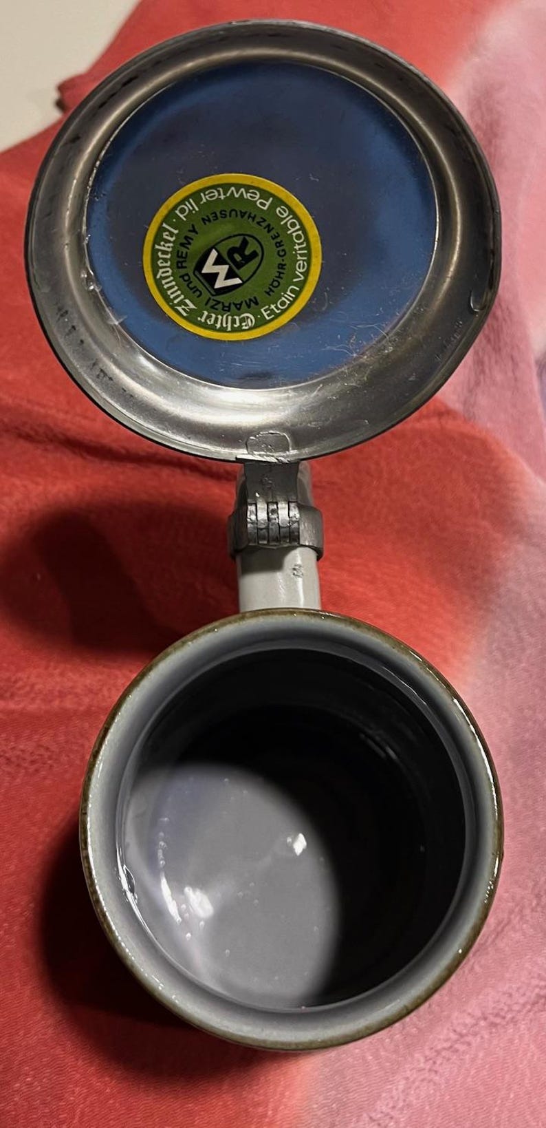 Vintage German Marzi & Remy Beer Stein With Lid - Etsy