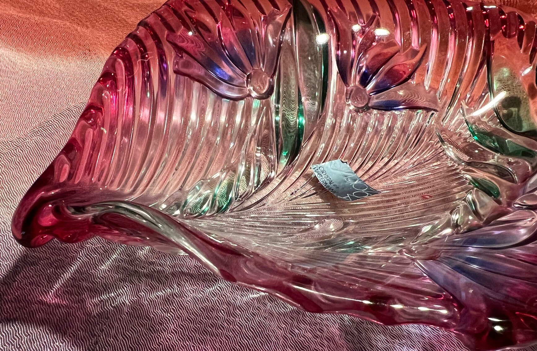 Beautiful Studio Nova Multi Color Crystal Bowl - Etsy