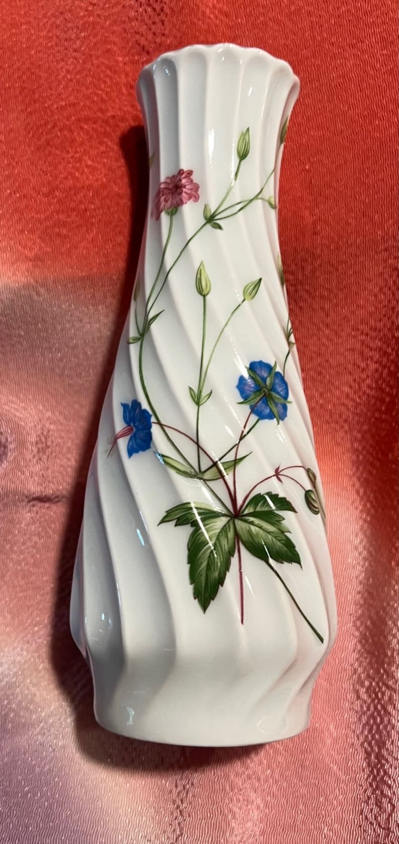 Limoges Vase With Floral Decor - Etsy