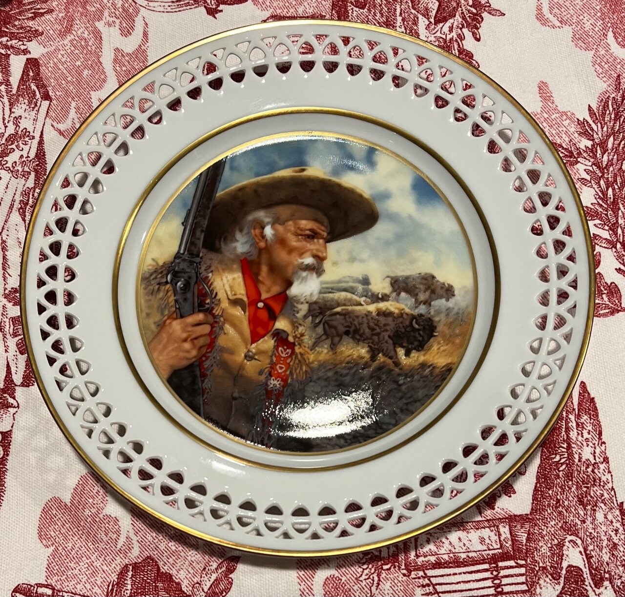 Seven Collectible Plates Buffalo Bill Wild West - Etsy