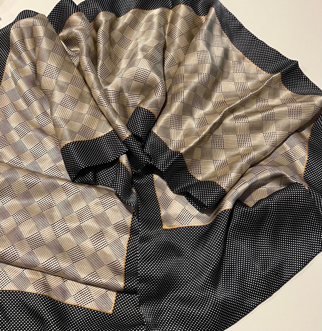 Luxurious Double Silk Scarf - Etsy