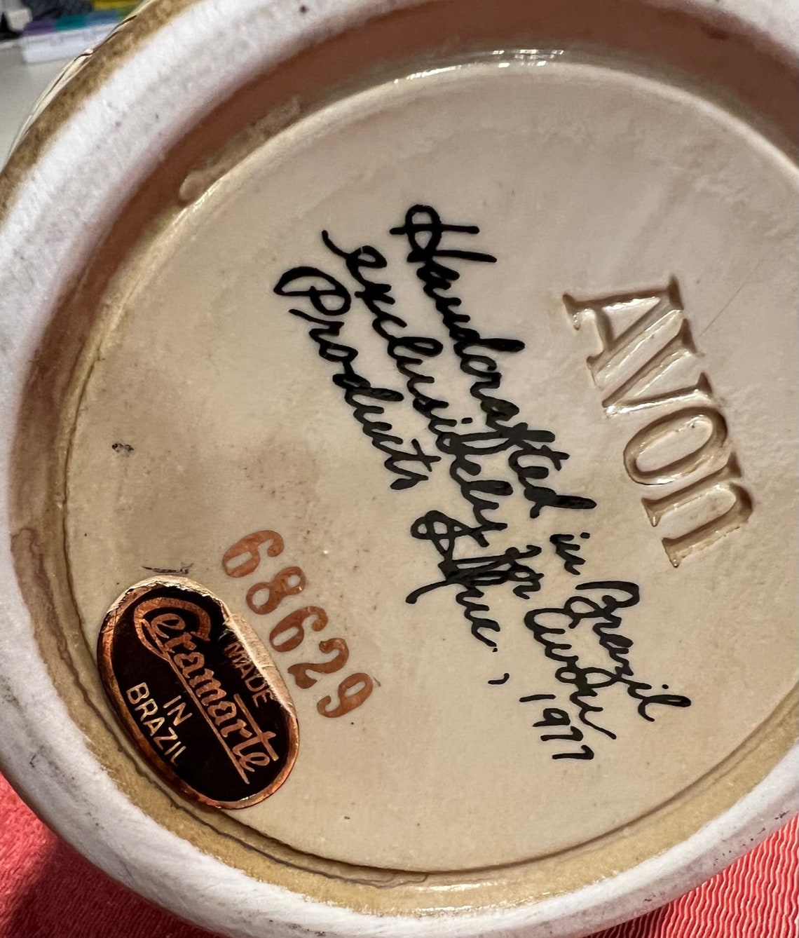 Vintage Avon Handcrafted Beer Mug With Lid - Etsy