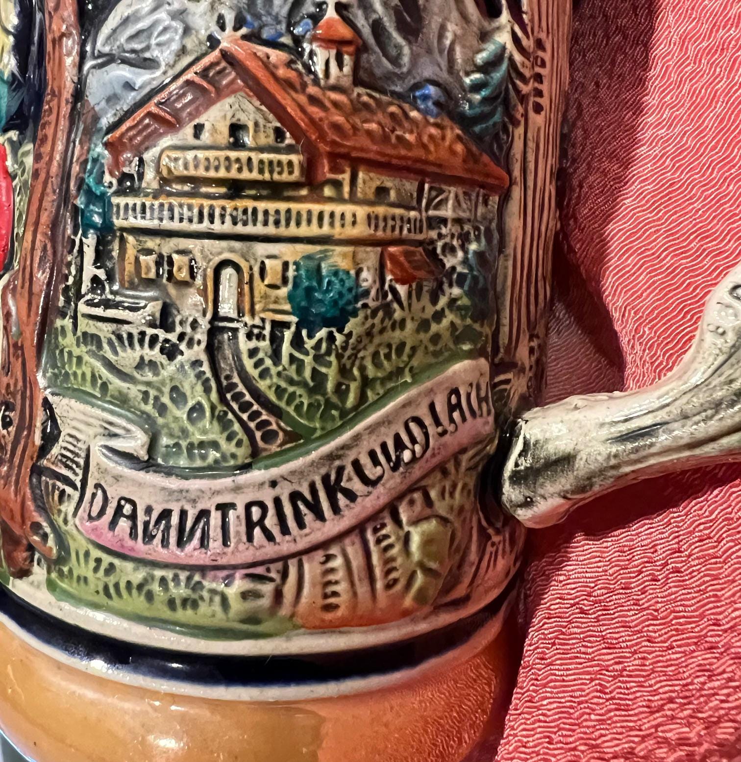 Beautiful Ceramic Stein With Lid - Etsy