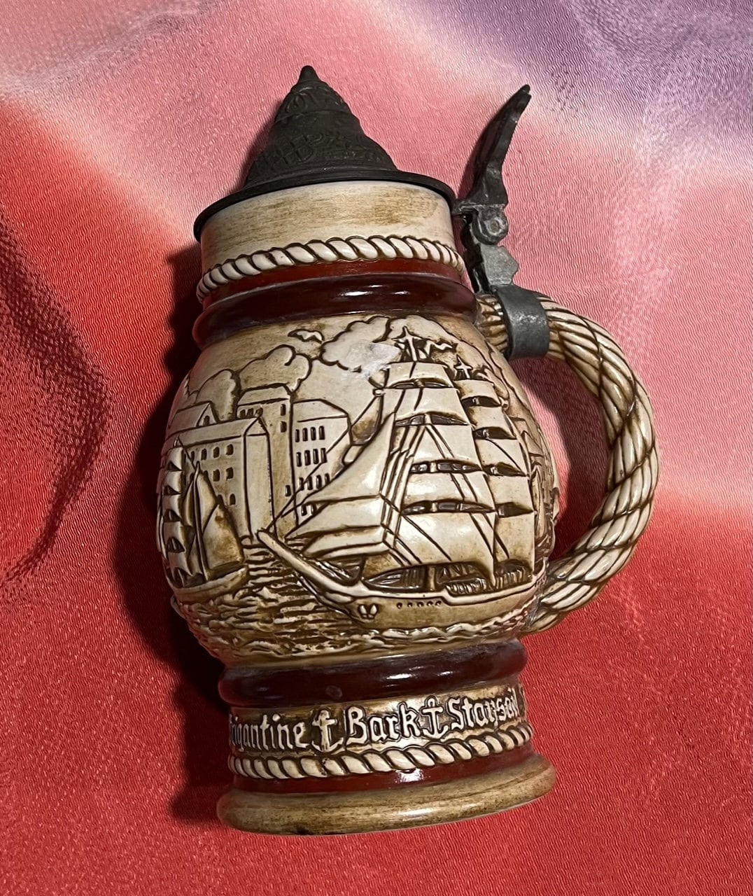 Vintage Avon Handcrafted Beer Mug With Lid - Etsy