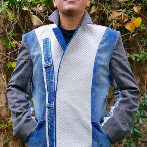 PDF Sewing Pattern Upcycling-jacket Augsburg With E-book Sewing ...