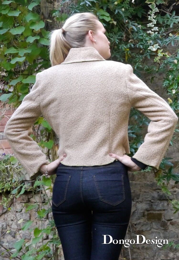 PDF Sewing Pattern Frisked Wool Jacket Silke With Ebook Sewing ...