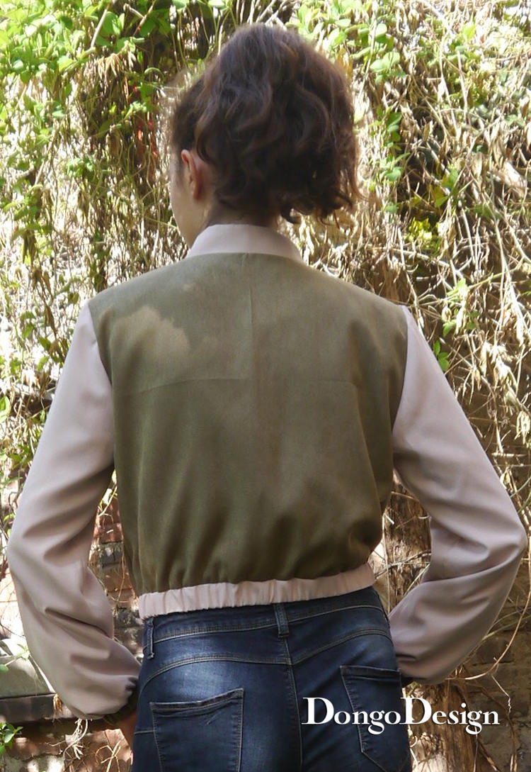 PDF Sewing Pattern Ladies Blouson Janina Download as PDF File With ...
