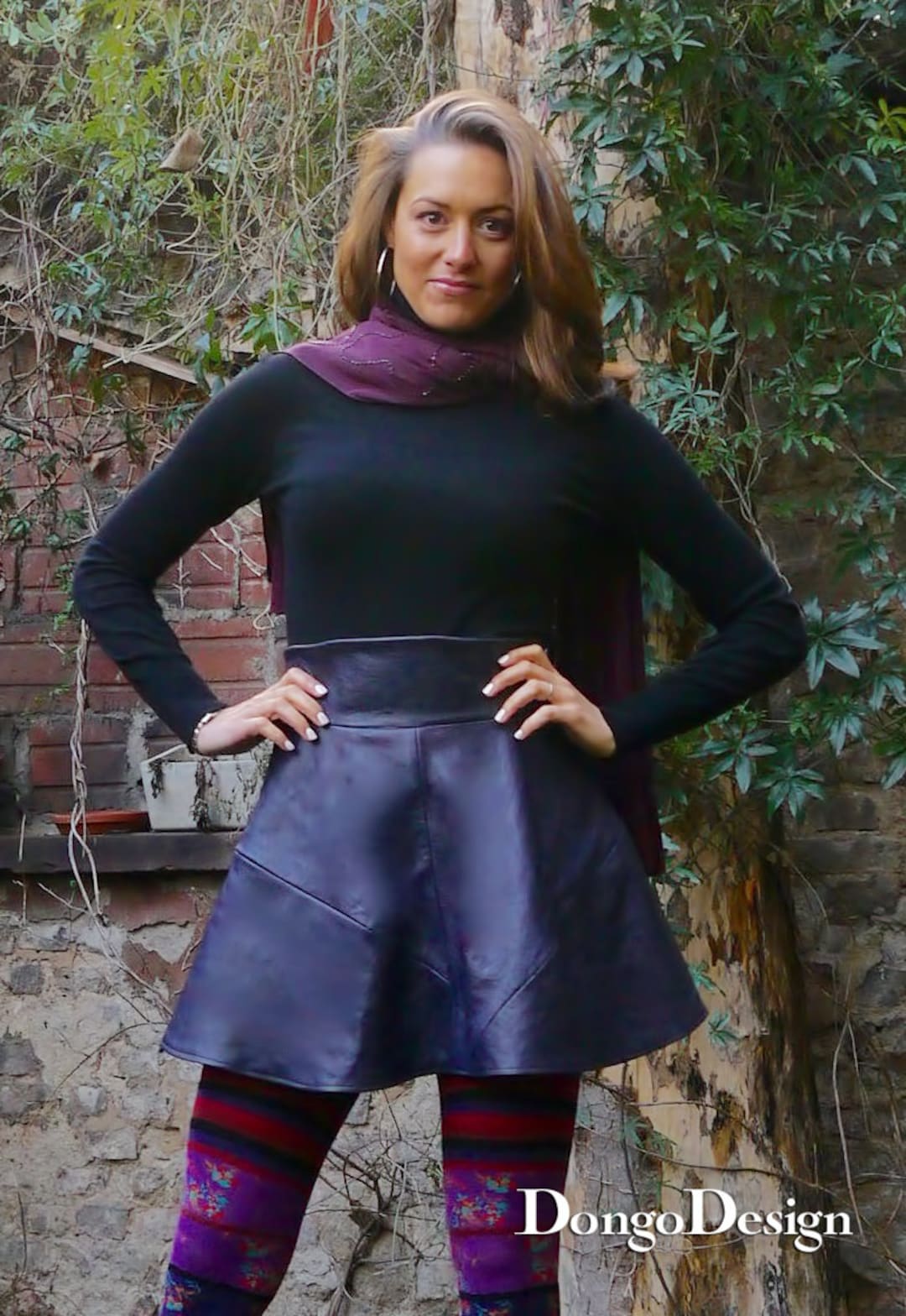 PDF Sewing Pattern Skirt Leatherswing PDF File With E-book Sewing ...