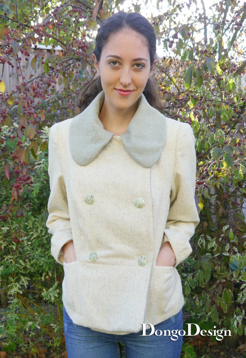 PDF Sewing Pattern Jacket Jackie O! With Ebook Sewing Instructions - Etsy