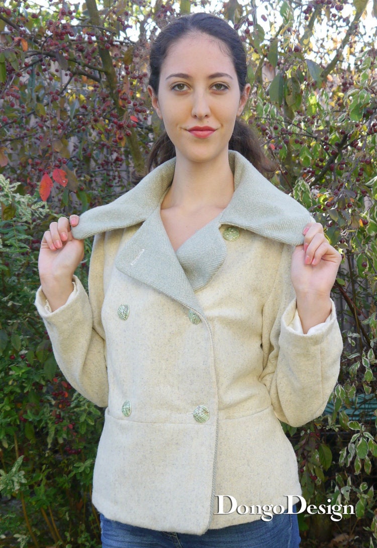 PDF Sewing Pattern Jacket Jackie O! With Ebook Sewing Instructions - Etsy