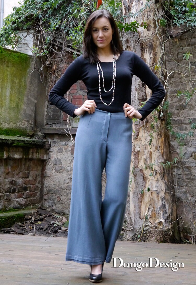 PDF Sewing Pattern Marlene-trousers PDF File With Ebook Sewing ...