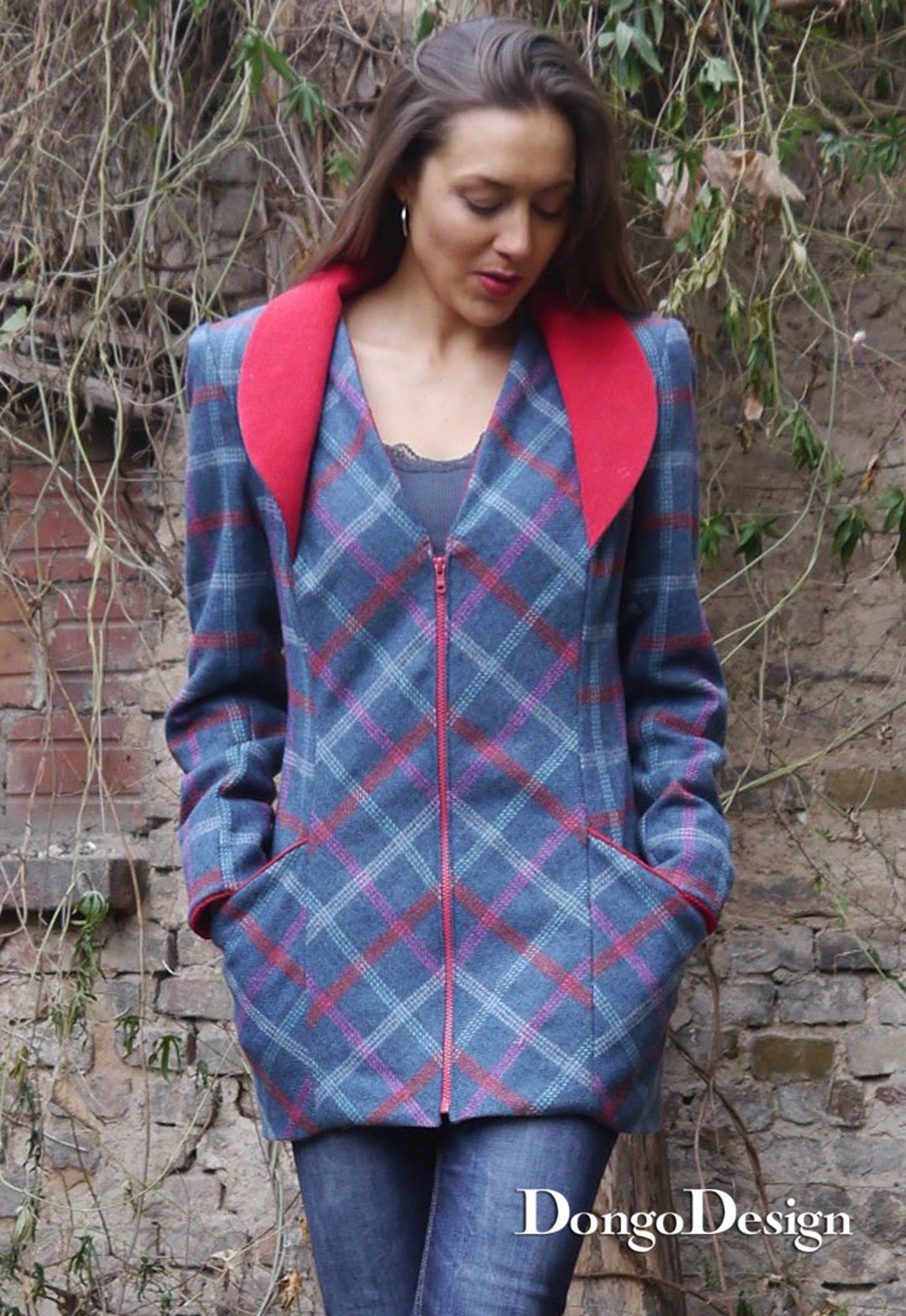 PDF Sewing Pattern Ladies Jacket Diana With Ebook Sewing Instructions ...