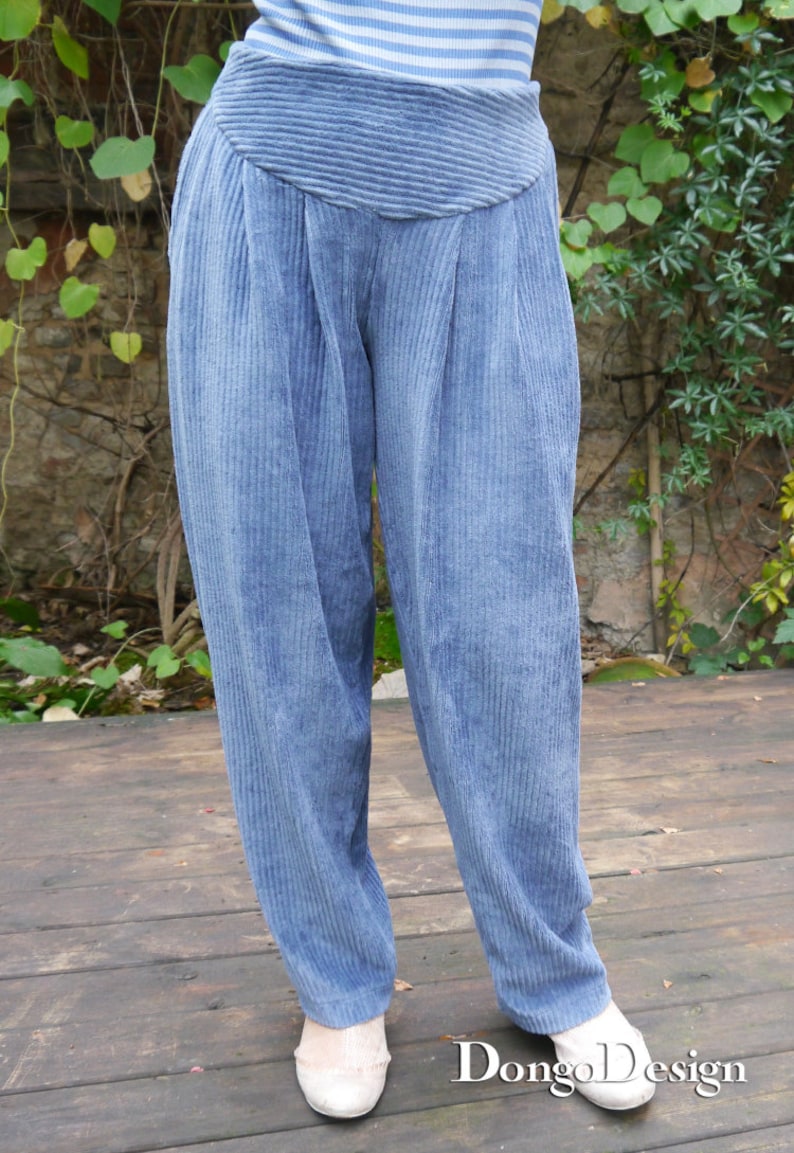 PDF Sewing Pattern Jersey Pants Senta With Ebook Sewing Instructions - Etsy
