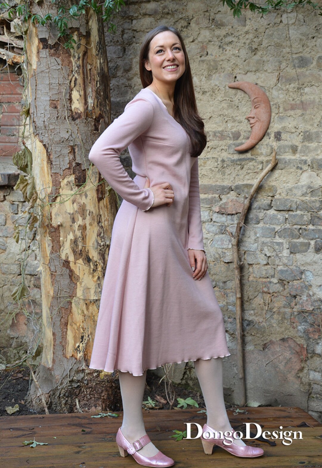 PDF Sewing Pattern Easy Jersey Dress Kate PDF File With Ebook Sewing ...