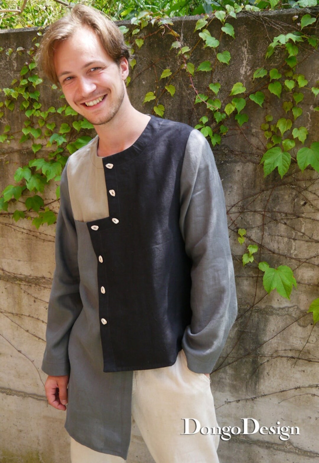PDF File Sewingpattern for Mens Shirt the Artist! With Ebook Sewing ...