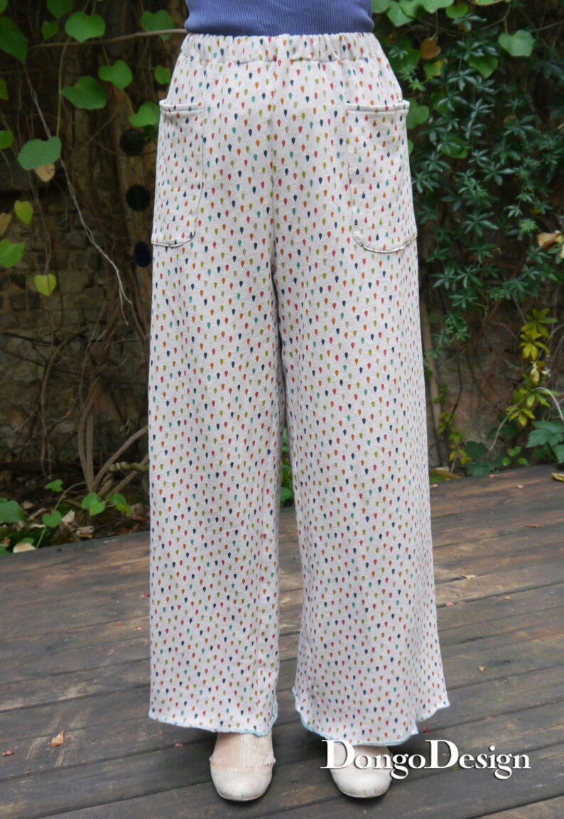 PDF Sewing Pattern Ebook Jersey Trousers Sybille Easy With Sewing ...