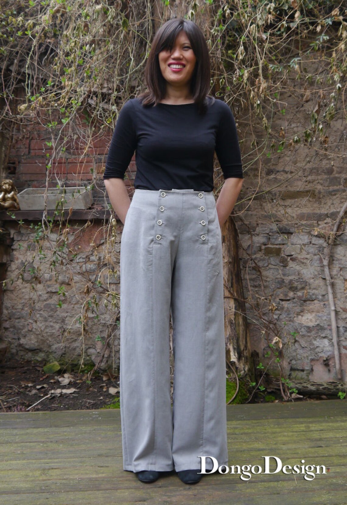 PDF Sewing Pattern Sailors Pants PDF File With Ebook Sewing ...