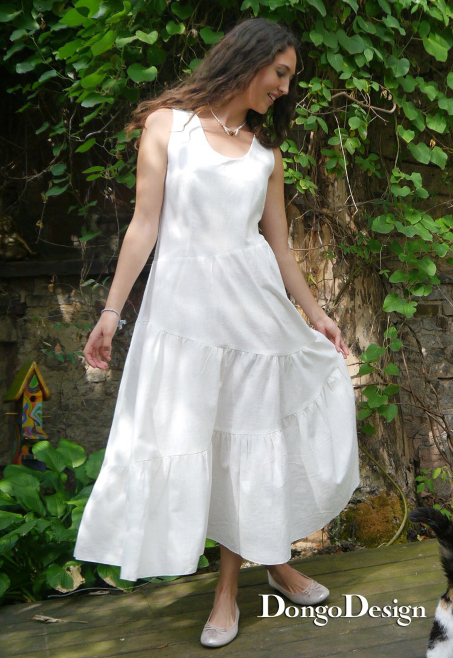 PDF Sewing Pattern Summer Dress Cadiz PDF File With Ebook Sewing ...