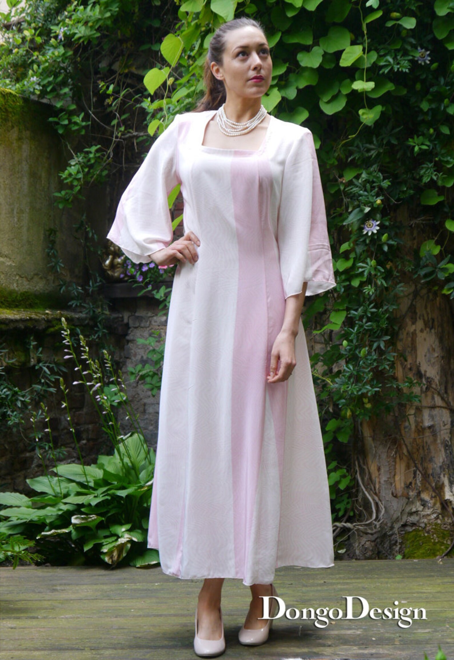Pdf-sewing Pattern Dress Jasmin as PDF File With Ebook Sewing ...