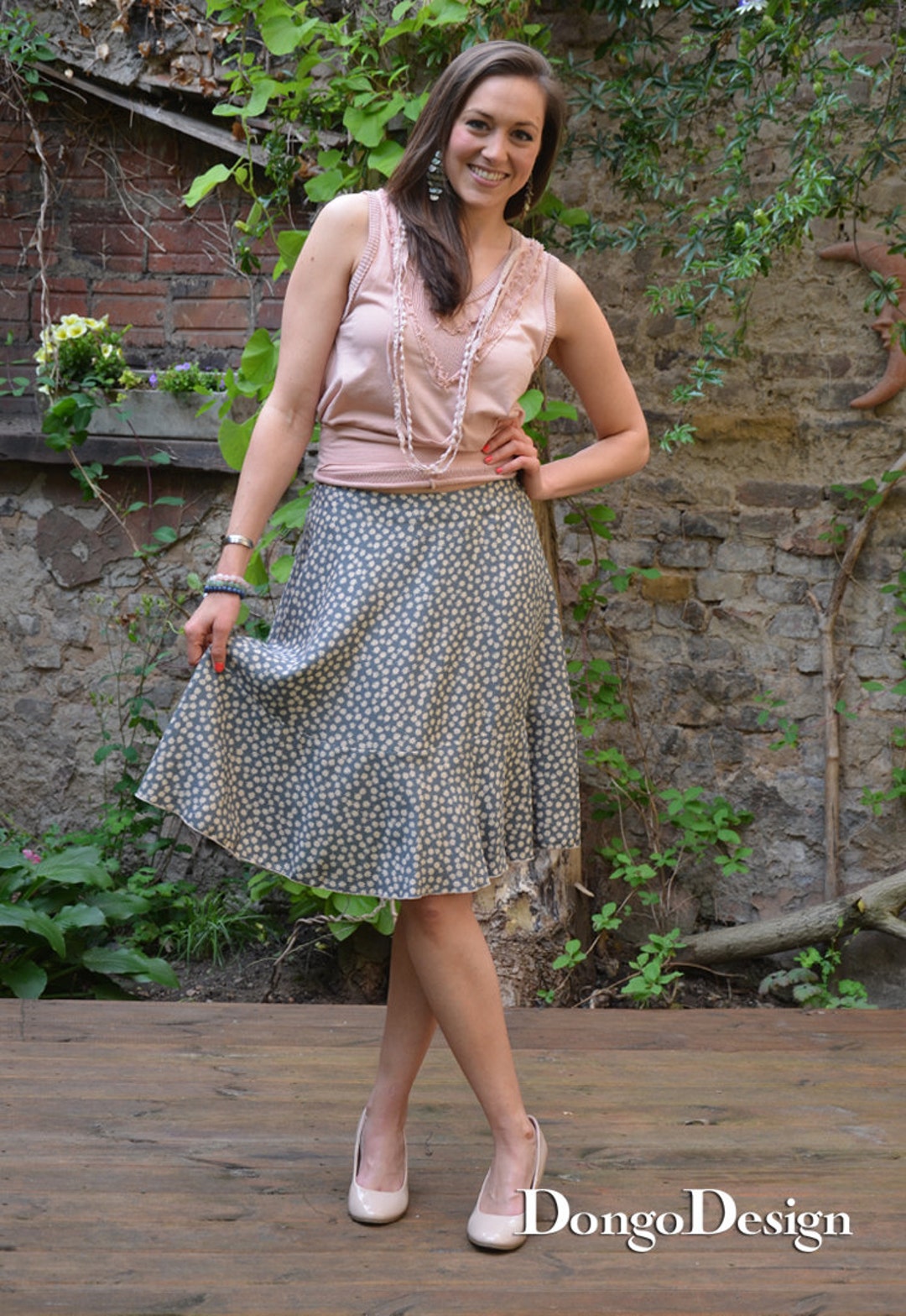 PDF Sewing Pattern Skirt Swing Easy PDF File With E-book Sewing ...