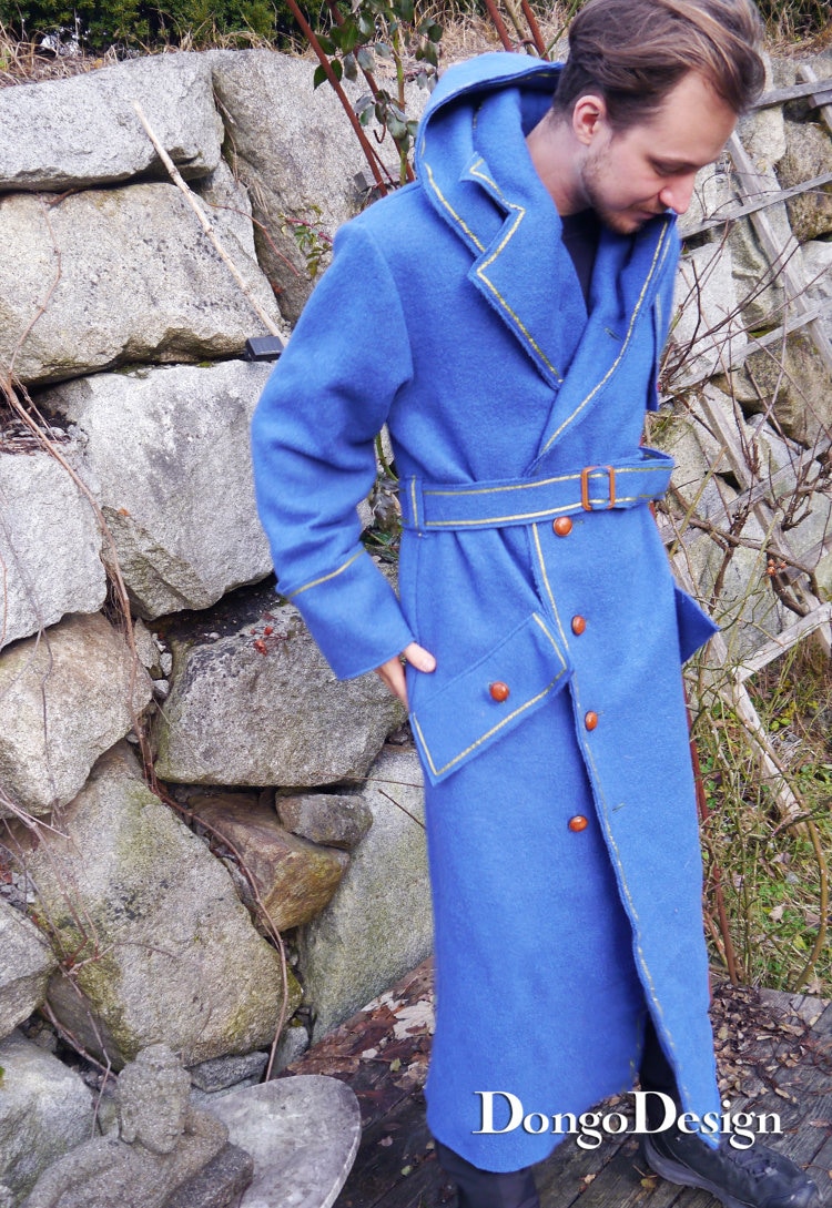 PDF Sewing Pattern Ebook Trenchcoat Elias With Sewing Instructions - Etsy