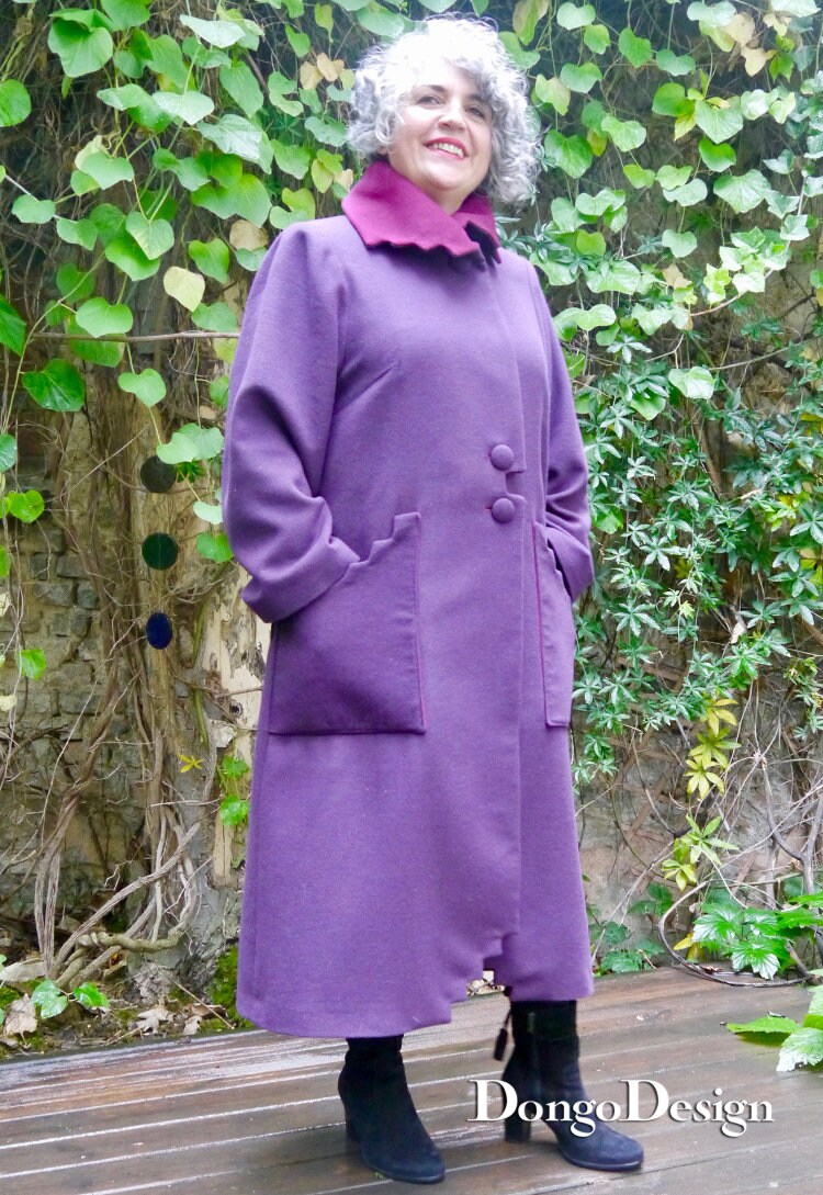 PDF Sewing Pattern Coat Annette With Ebook Sewing Instructions - Etsy
