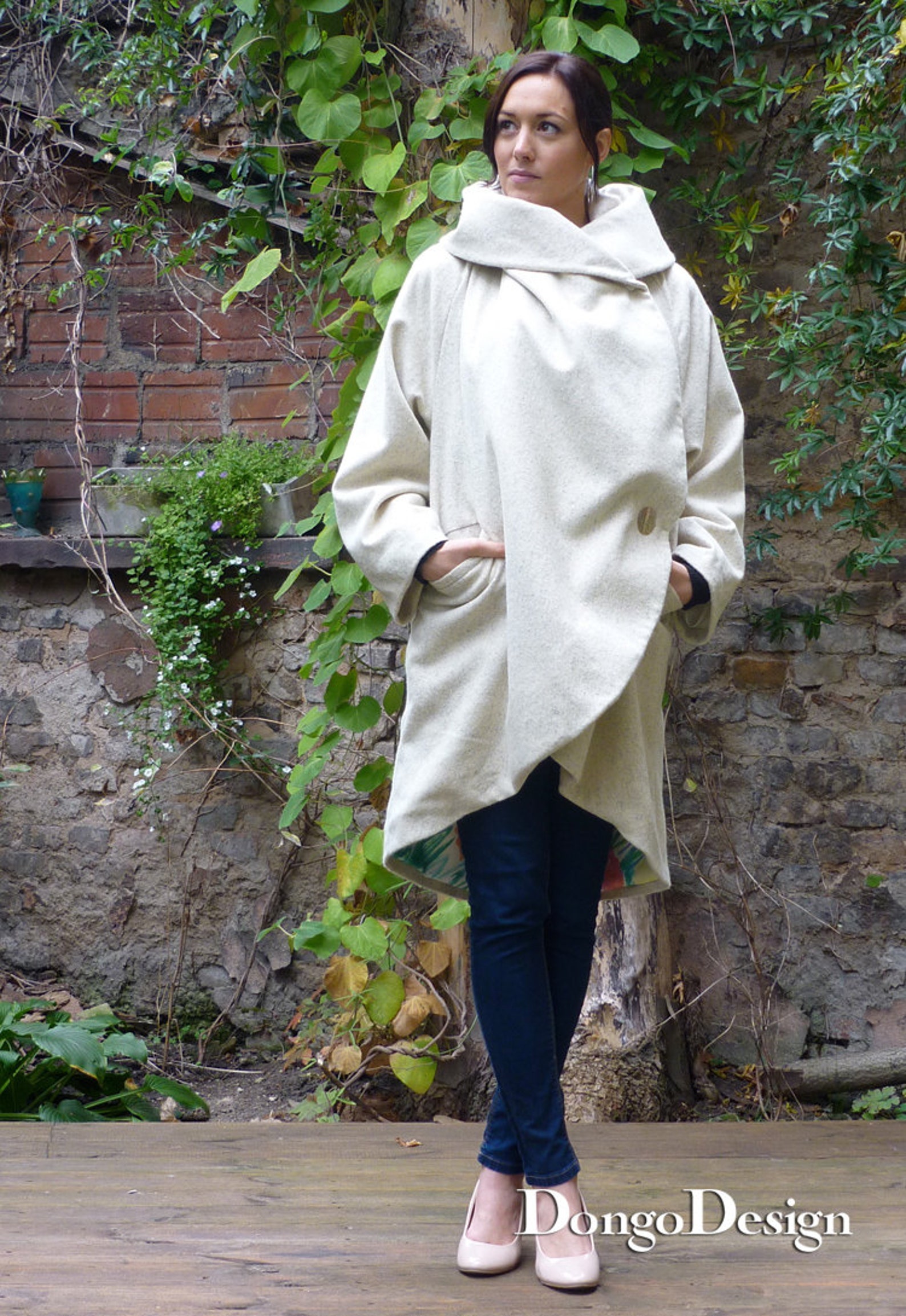 PDF Sewing Pattern O-coat With Ebook Sewing Instructions - Etsy