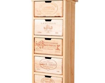 Chest of Drawers 8 Wine-box-drawers | Etsy UK