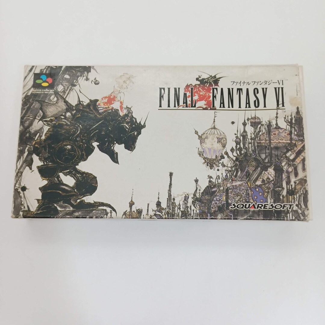 Used Nintendo Super Famicom SFC Final Fantasy VI 6 FFVI FF6 Cib Japan ...