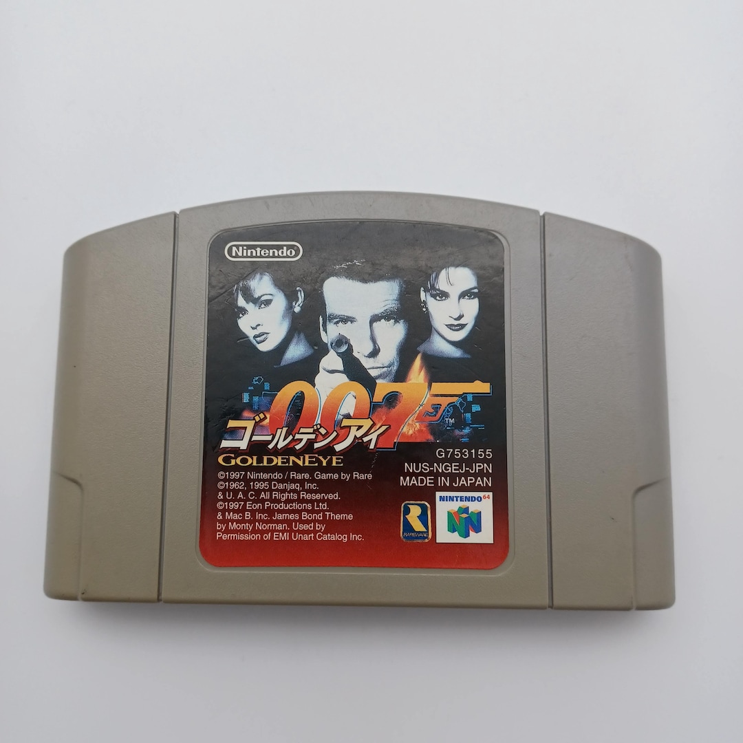 Used NINTENDO 64 N64 007 Golden Eye Japan Import NTSC-J 1997 Tested - Etsy