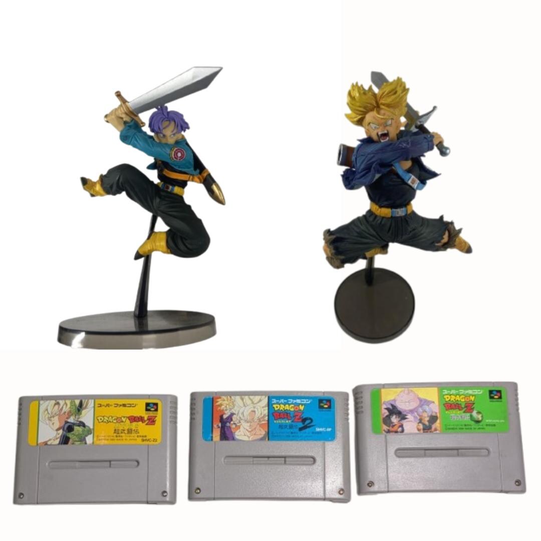 Used Dragon Ball Z Super Butoden 1 2 3 Sfctrilogy & Trunks 2 Figure Set ...