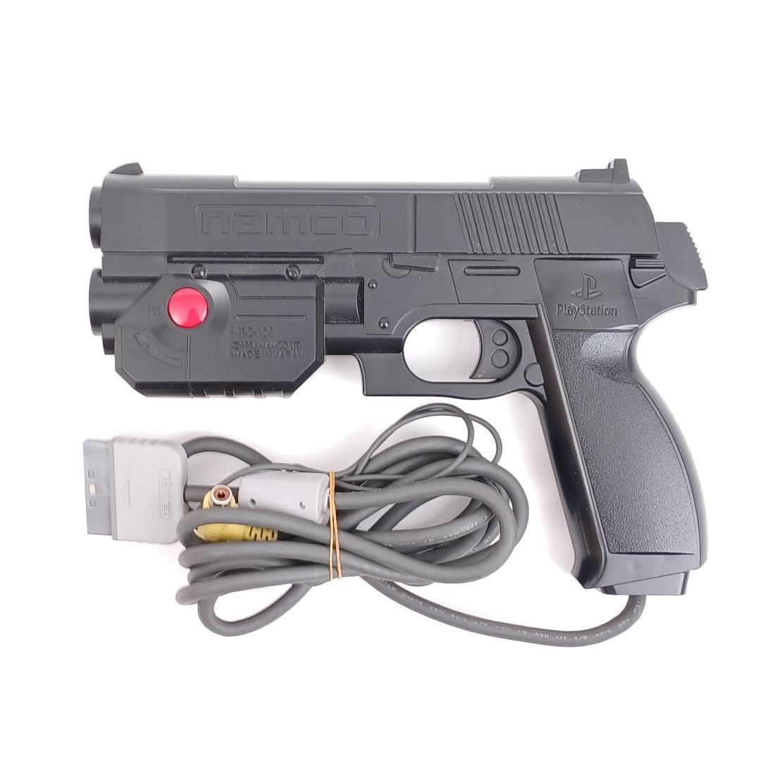 Sony Playstation PS1 Guncon Controller Bandai Namco Japan Import Tested ...
