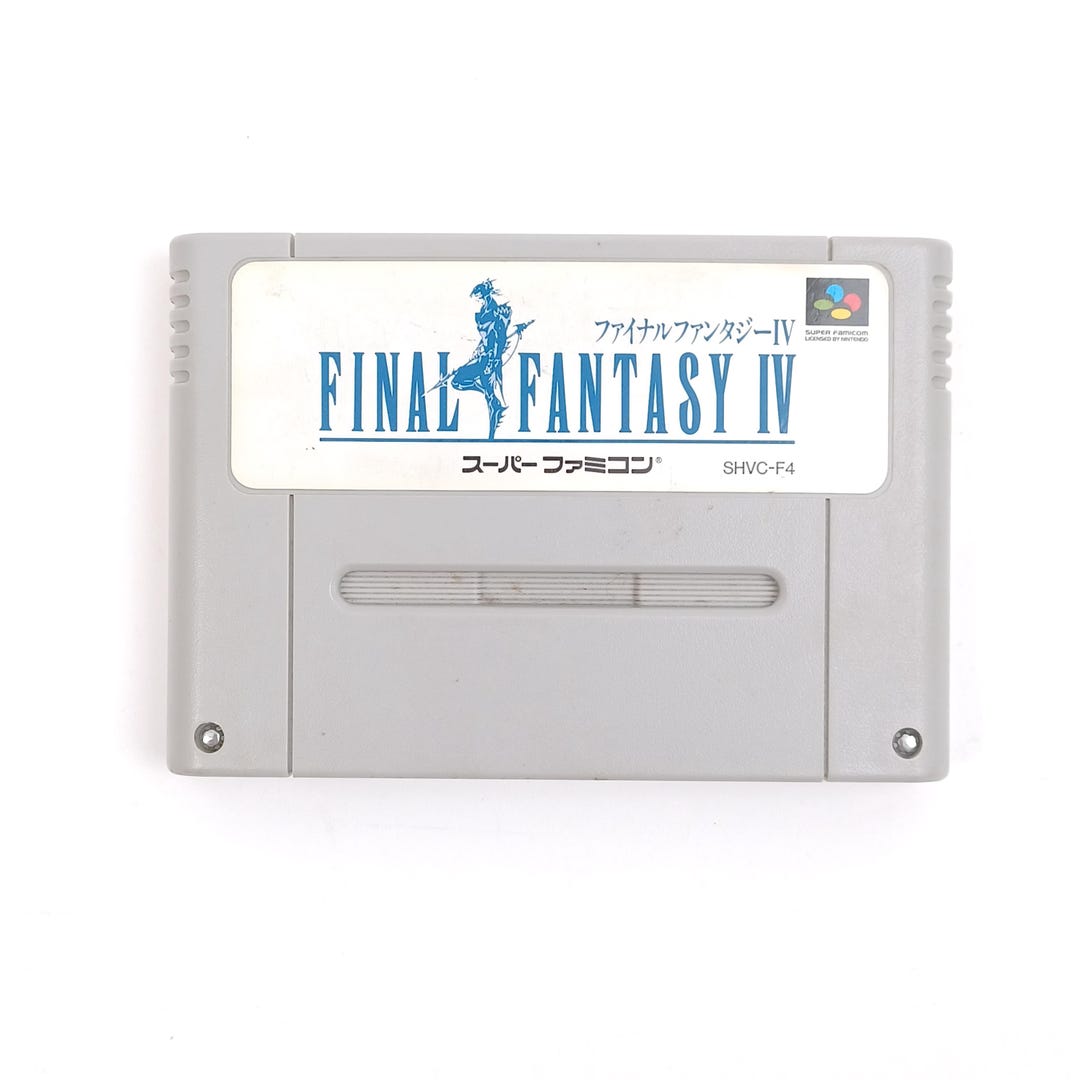 Nintendo Super Famicom SFC Final Fantasy IV 4 FFIV FF4 Japan Import ...