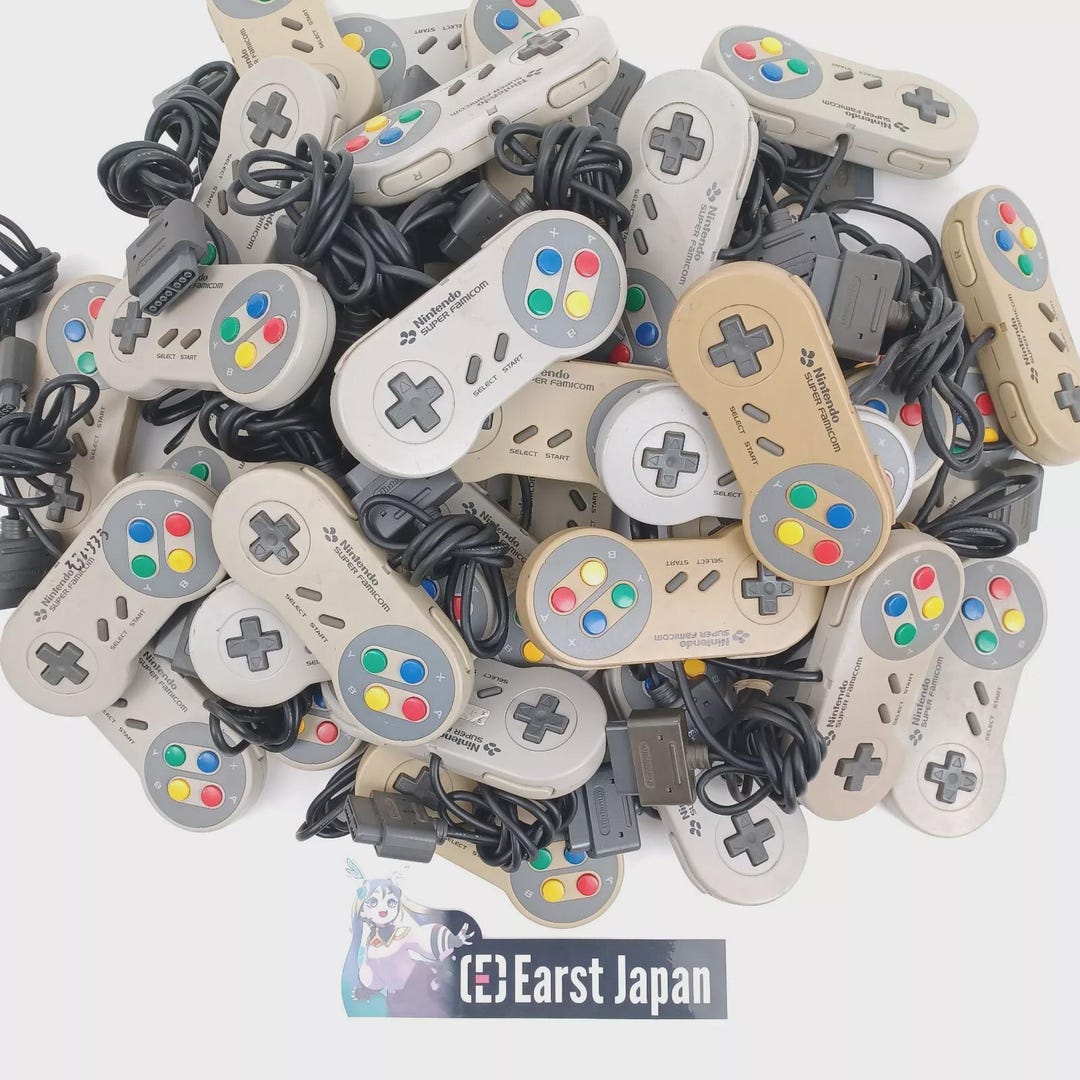 Used OFFICIAL Nintendo Super Famicom SFC Controller – Choose 1 to 50 ...