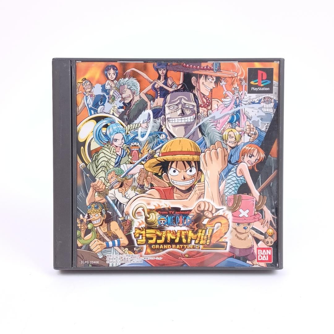 Used Sony Playstation PS1 One Piece Grand Battle 2 CIB Japan Import ...