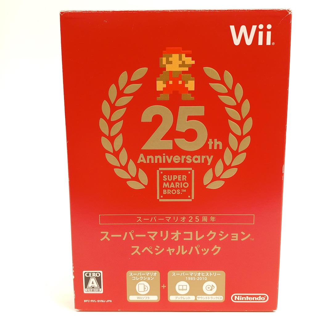 Super Mario 25th Anniversary Collection Special Edition for Wii ...
