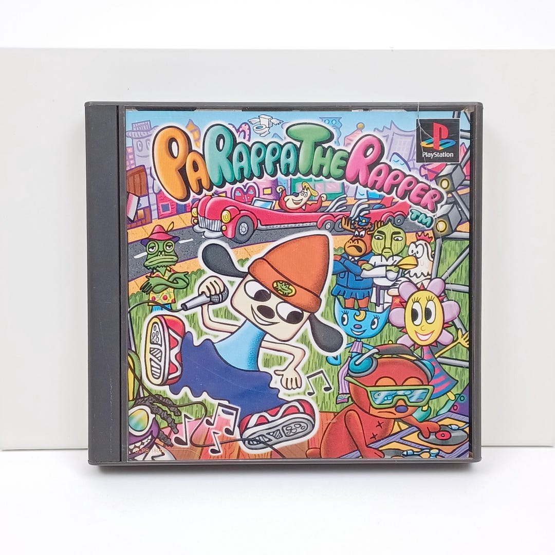 SONY Playstation PS1 Parappa the Rapper Japan Import Japanese NTSC-J ...