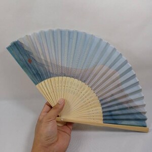 HUGE Sensu Mt. Fuji Japanese Folding Fan Lot of 50 Bamboo 9 in 23 Cm ...