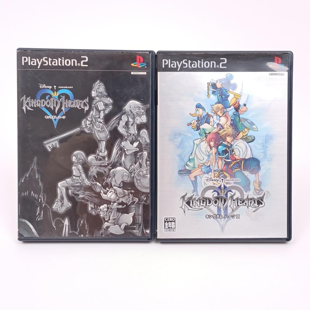 Used Sony Playstation 2 PS2 Kingdom Hearts II 2 KH2 CIB Japan Import ...